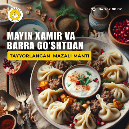 Manti, Sherobod manti