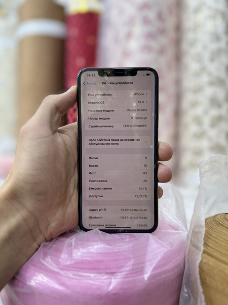 Iphone X s max garantiya