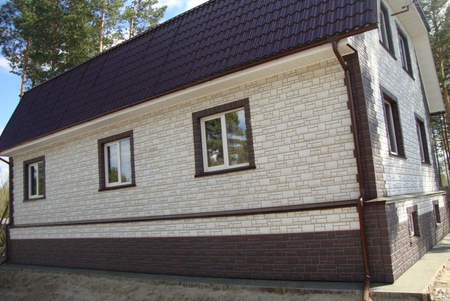 Сайдинг lux, травертин, гранид, фасад, гишт, пена блок, пвх, docke pie
