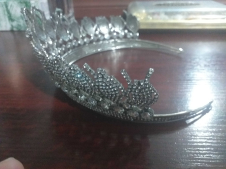 Продам корона и серьги
