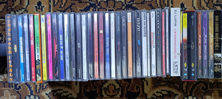 Музыка на CD разные направления.