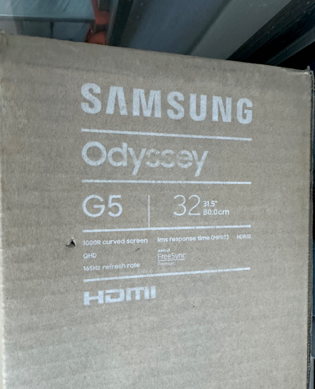 Монитор Samsung Odyssey G5 32’ 165Hz