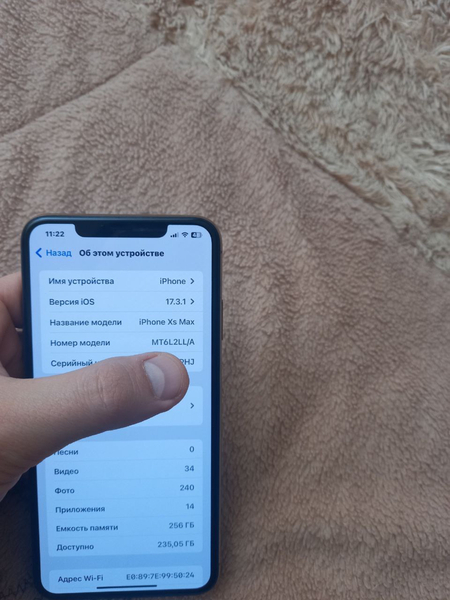 Iphone XS MAX 256