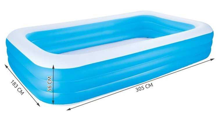 Надувной бассейн 305x183x56см - BESTWAY 54009