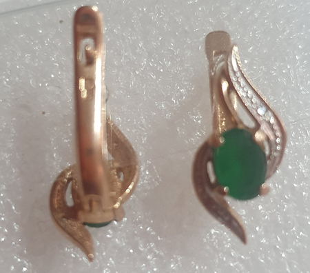 Серьги      золотые