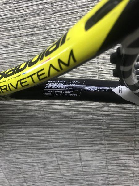 Babolat Drive Team+Wilson raketkasi