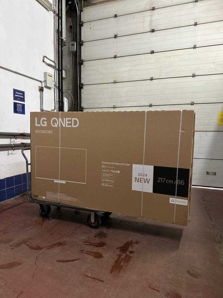 Продаю новые телевизоры LG 86QNED86T6A 120гц модель 2024