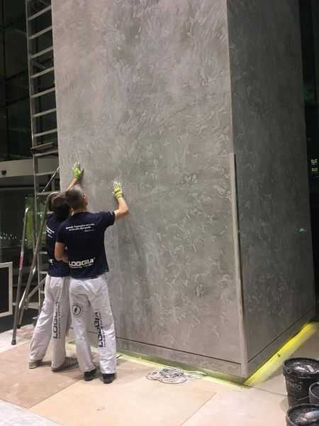 Art Beton- из Итальянского материала Infinito от компании Loggia