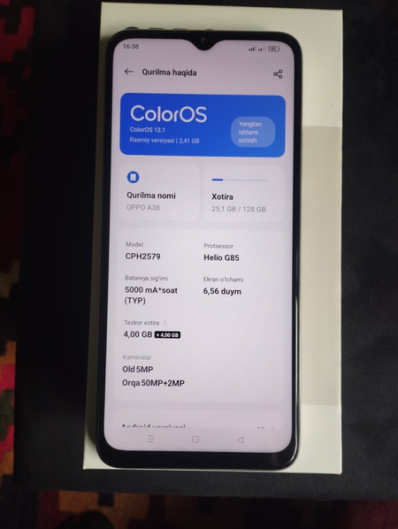 Oppo A38 4/128 gb