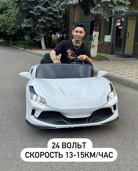 ИДЕАЛЬНАЯ МОДЕЛЬ! ДЕТСКАЯ МАШИНА|электромобиль Ferrari F8|дост. беспл.