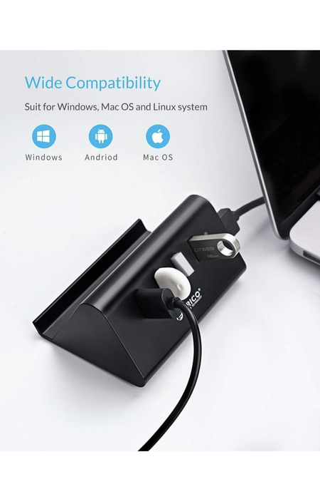 Многофункциональный USB-хаб ORICO с подставкой для телефона