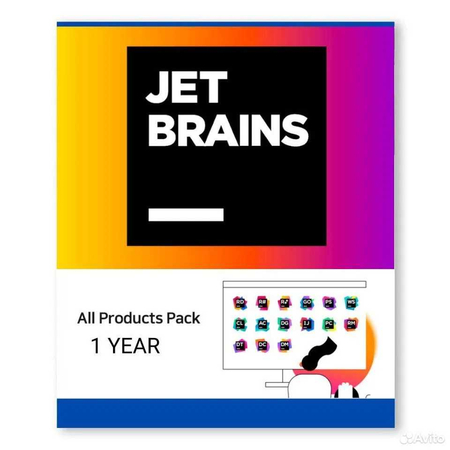 JetBrains PyCharm на 1 год с гарантией на вашу почту!
