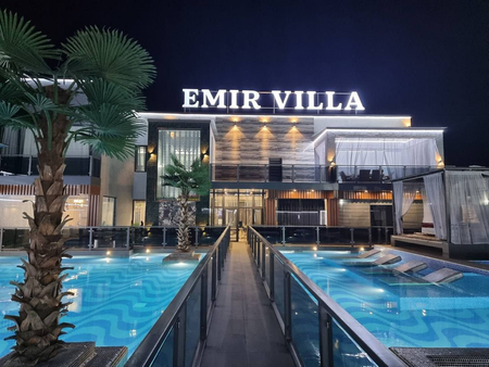 Super skitka Дача  Emir villaв бочке всё удобно