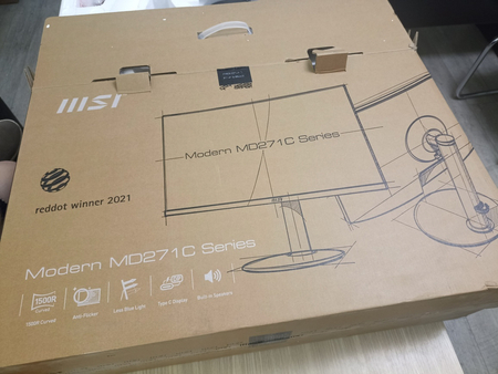 Msi Modern 27 Curved  оригинал монитор