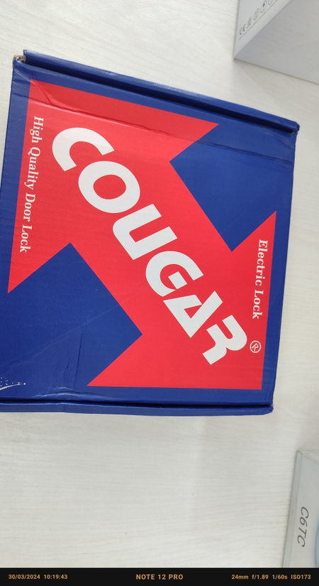 Cougar elektron zamok