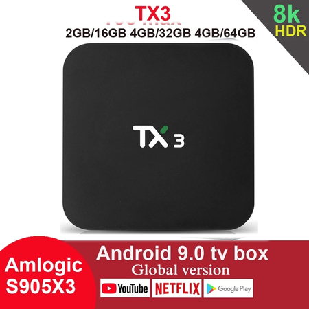 TV Box Tanix TX3 Gigabit ETHERNET!