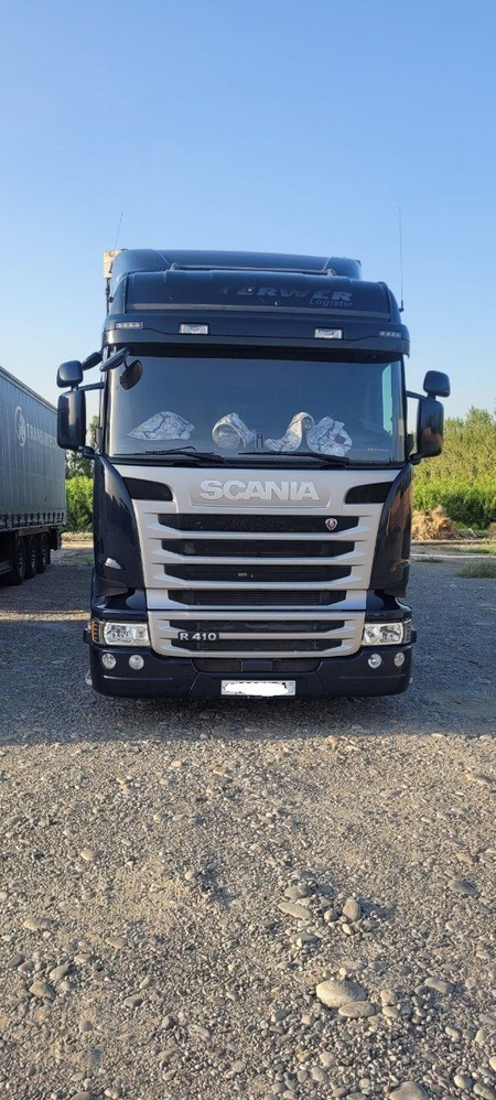 SCANIA + KRONE  прицеп Сотилади