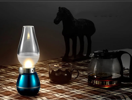 Настольная лампа-фонарь Retro led lamp