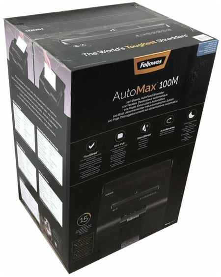 Уничтожитель бумаг Шредер Fellowes AutoMax 100M (FS-46292)