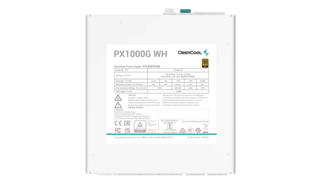 Блок Питания PX1000G White/80 Plus Gold/CYBERNETICS PLATINUM/ 1000W