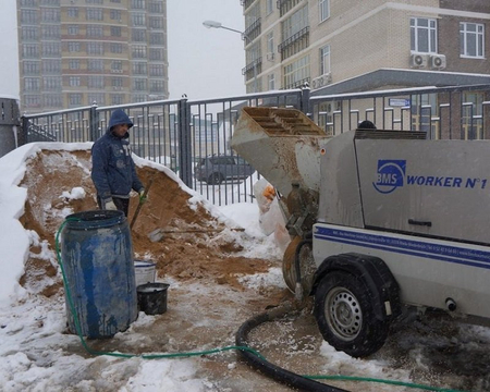 Полусухой Стяжка