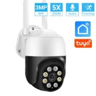 WiFi IP 3MP  1080P PTZ Поворотная smart камера