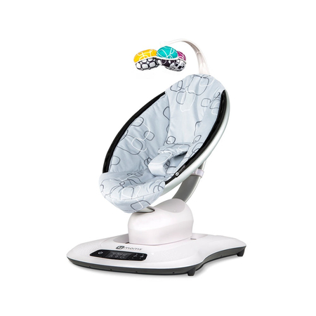 Шезлонг-качели 4moms mamaRoo Silver Plush