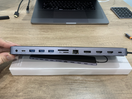 Baseus 12 in 1 Laptop USB-C HUB (Хаб, док станция)