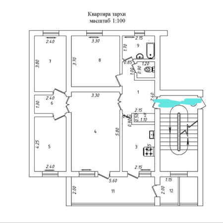 Продается квартира, Осие ЖК Казахстан, 4/3/4 - 77 серия