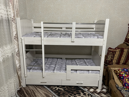 Ikki etajli kravat двух двухъярусные кровати sehdan garantiya bor