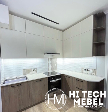 HiTECH Buyurtma asosida oshxona mebel Кухонный гарнитур Кухонная мебел