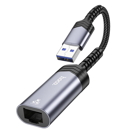 Переходник Hoco UA26 USB ethernet adapter (1000 Mbps)