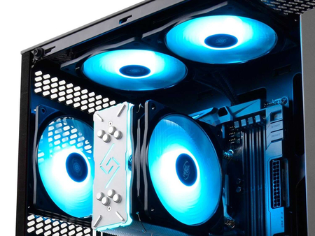 Кулер для кейса Case Cooler Deepcool RF120M RGB LED Fan (5в1) Black