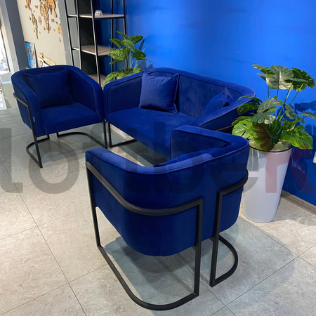 Диван и кресло в стиле лофт. Диван для офиса. Ofis uchun loft divan