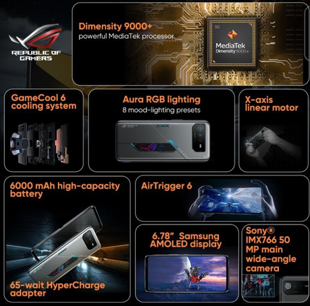 Asus rog phone 6d