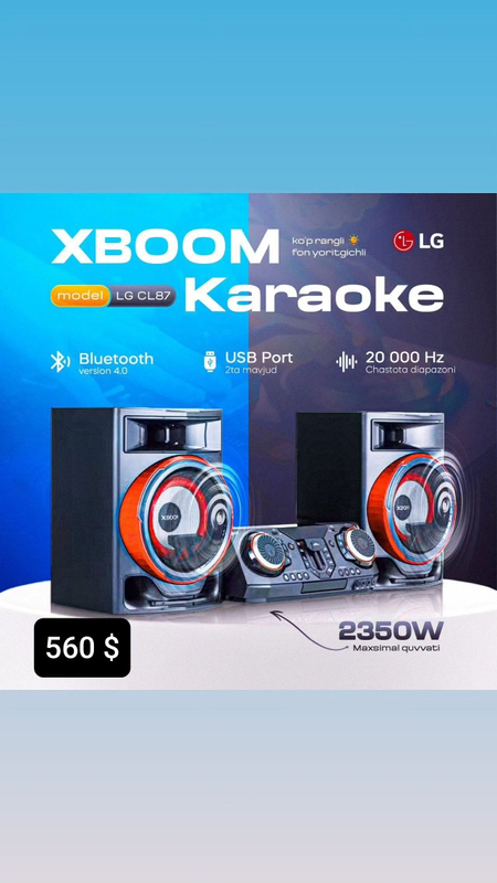 Karaoki  XBOOM Optim