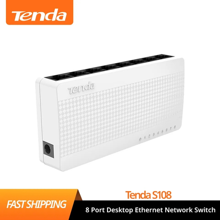 Коммутатор Tenda 108S, Hub Switch Tenda 108S