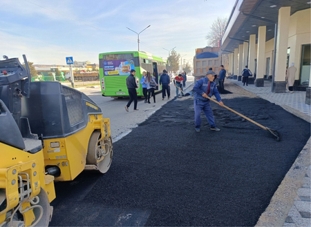 Asfalt ishlarini tez va sifatli bajaramiz