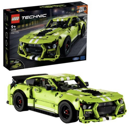 Lego Лего Mustang Shelby GT500 Lego Technic с 9 лет смогут собрать