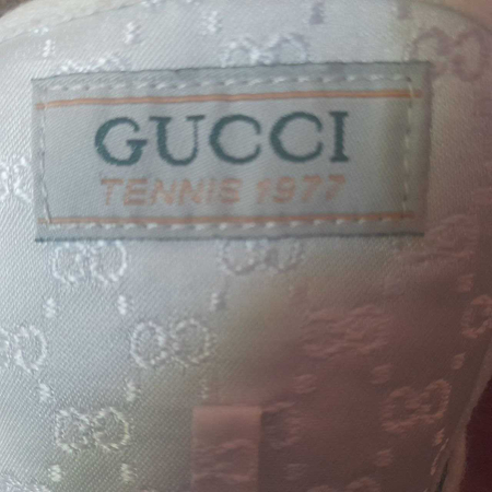 Gucci Tennis 1977 низкие сникерсы / кеды 38 р / Made in Italy