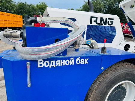 Автобетоносмеситель с саморазгруской Fujiang 3, 5AS 5500