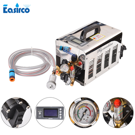 Fog machine misting system