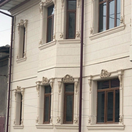 Tosh ishlari.Fasad,sokil travertin kafel teramiz.3D travertin suvoq