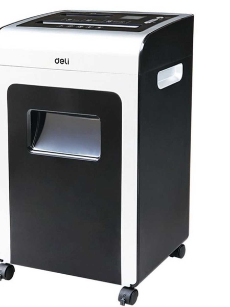 Уничтожитель бумаг Deli E9917-EU, P-4, 4х40 мм, 31л 16 лист