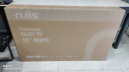 Телевизор Rulls 55 Qled UltraHD 4k SMART Google TV/Бесплатная доставка