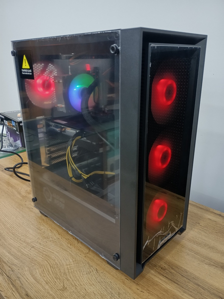 Компьютер h61 i5 2400 8gb ddr3 ssd120gb монитор 24