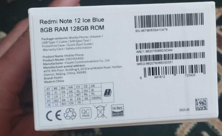 Redmi note 12 8/128 srochna sotiladi