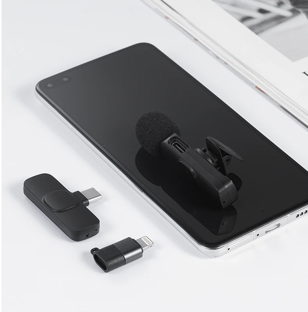 Микрофон петличный Wireless microphone беспроводной