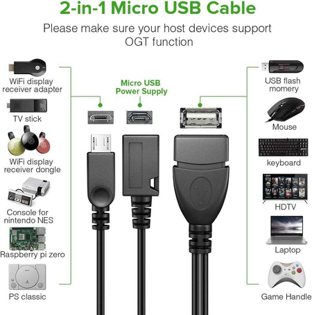 Mi Tv Stik 4k Кабель USB OTG
