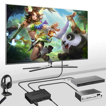 HDMI - HDMI аудио конвертер + SPDIF 5.1ch/2.0ch